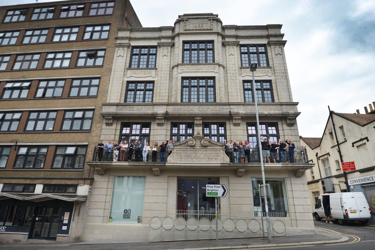 Milestone for the Observer Building: the façade is finished! – Hastings ...